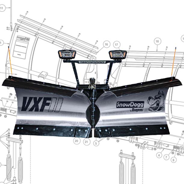 Buyers SnowDogg Parts Diagrams - Easy Repairs and Maintenance