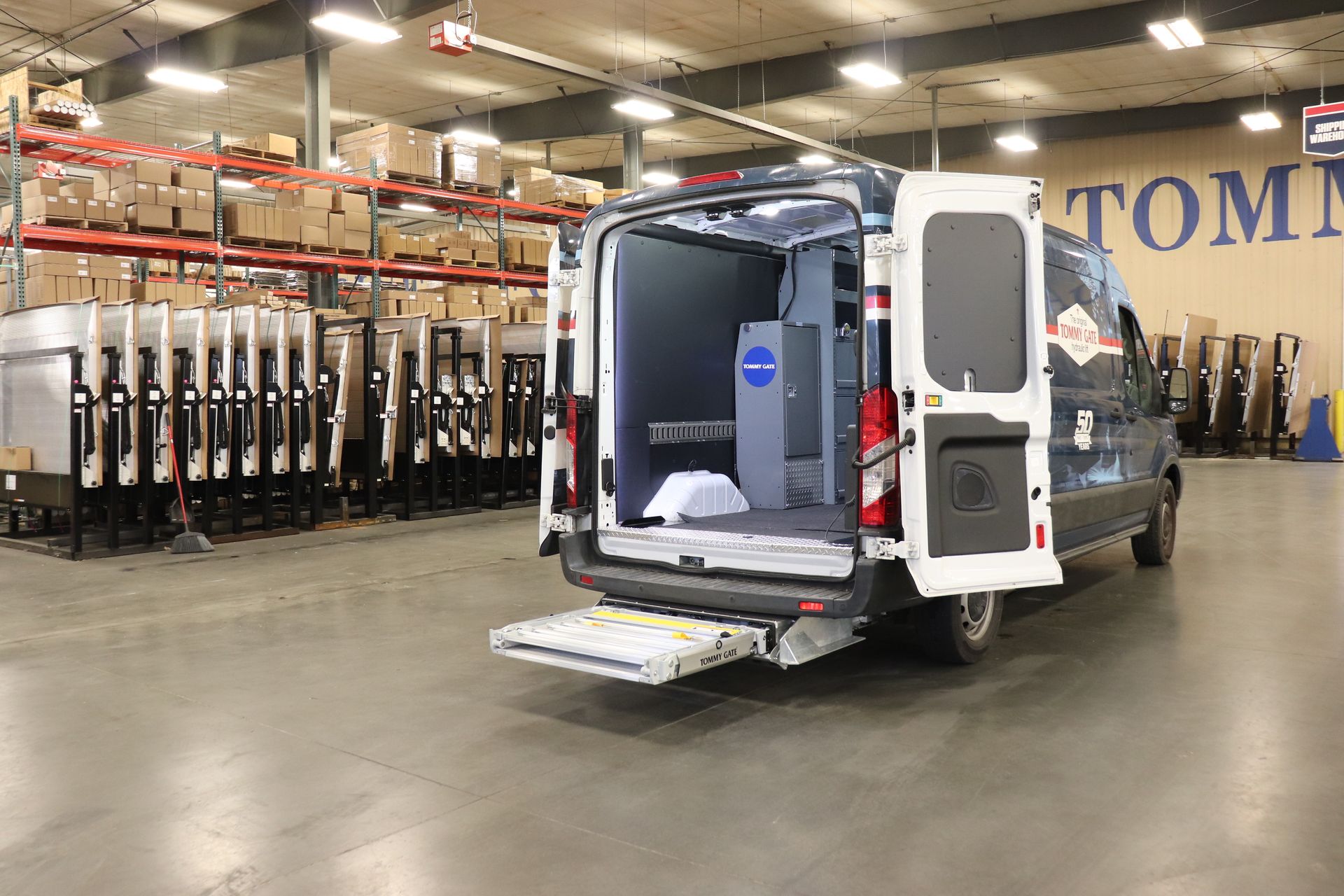 Revolutionizing Cargo Vans Tommy Gate Cassette Liftgate