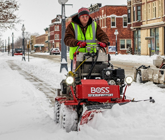 BOSS Snowrator | Compact Snow Removal Equipment