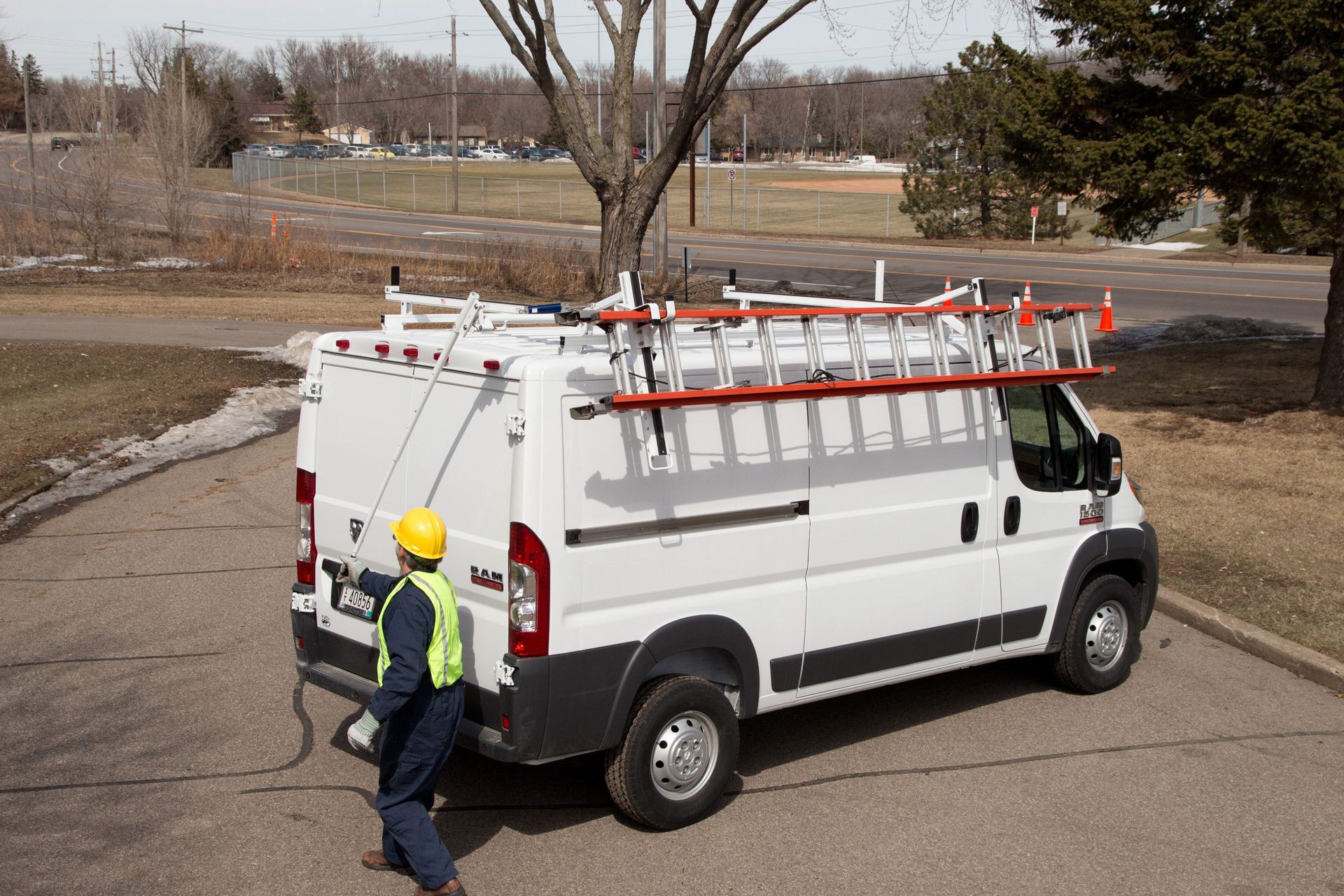 Prime Design Ergonomic Aluminum Ladder Racks