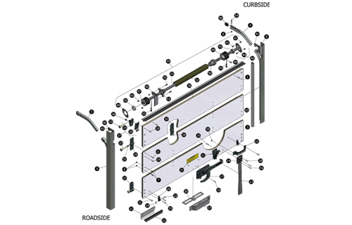 Whiting Door Parts Diagrams | Equipment Specialists