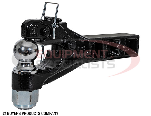Buyers RM122516 - 12 Ton Combination Hitch - 2-1/2 Inch Receiver, 2-5/ ...