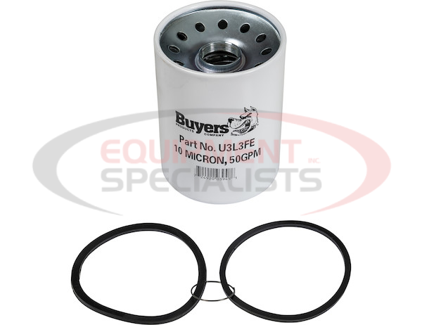 Buyers U3L3FE - Return Line Filter 10 Micron Replacement Element For ...