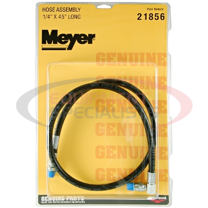 Meyer 21856C - HOSE ASSY 1/4 X 45-1PC | Equipment Specialists