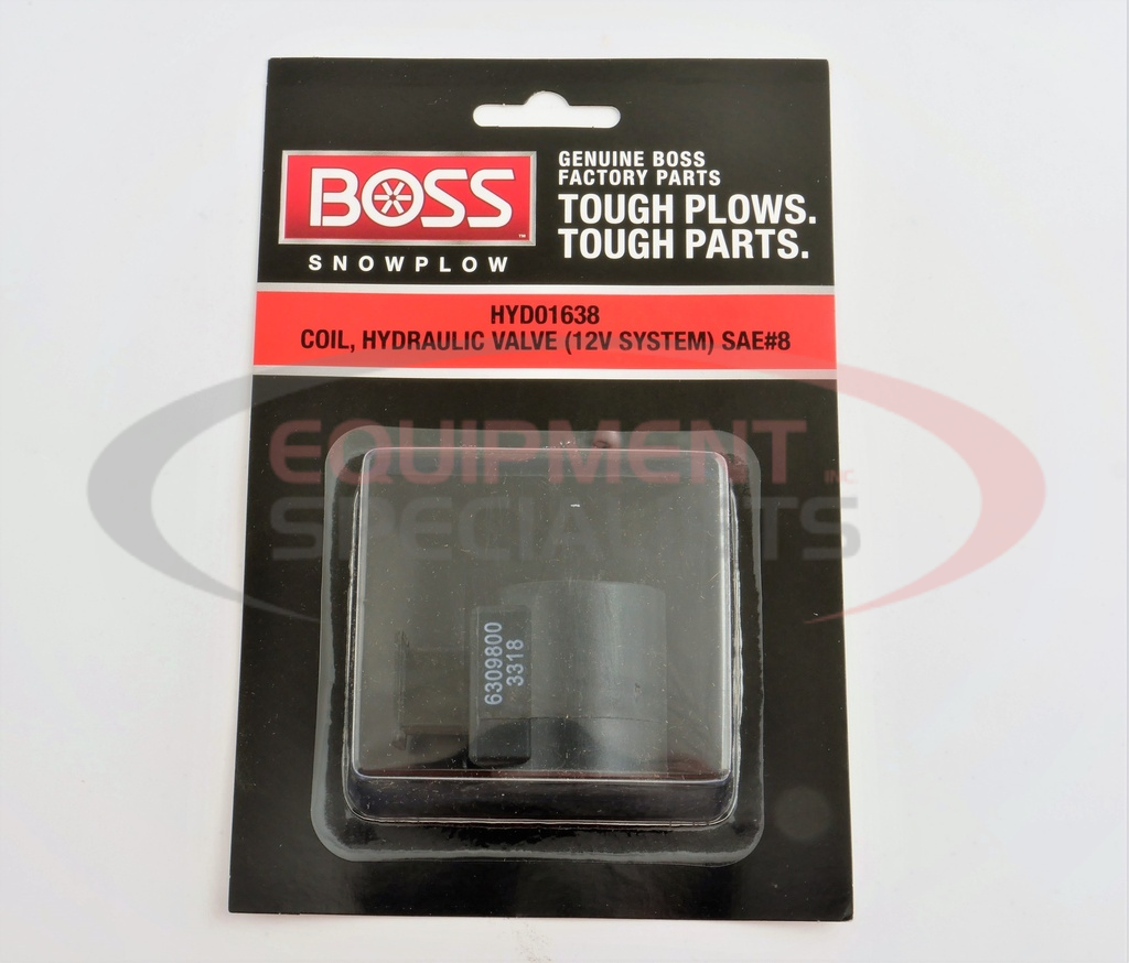 Boss HYD01638 - COIL, HYDRAULIC VALVE (12V SYSTEM) SAE#8 | Equipment ...