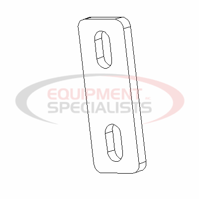 Boss LTA09736-03 - SPACER, BUMPER MOUNTING BRACKET [BLACK] | Equipment ...