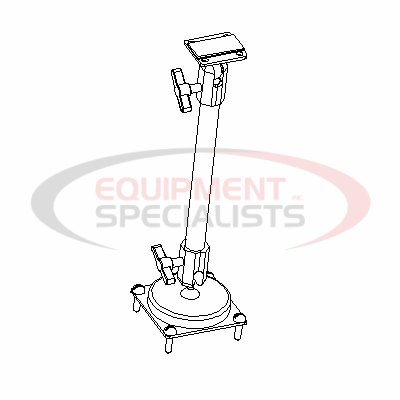 Boss MSC09658 - PEDESTAL MOUNT KIT, SMARTTOUCH2 | Equipment Specialists