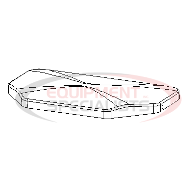 Boss TGS05802 - COVER, HOPPER, SALT, 11 CU FT, POLY, TGS | Equipment ...