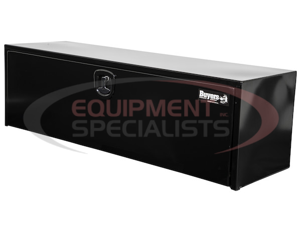 Buyers 1732315 - 18x18x60 Inch Black Steel Underbody Truck Box With 3 ...